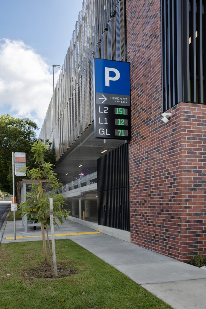 External Entry Car Park Signage - Park Agility Parking Guidance